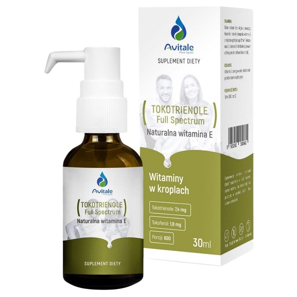 Avitale Tokotrienol Espectro Completo, Vitamina E Natural - 30 ml – Medpak