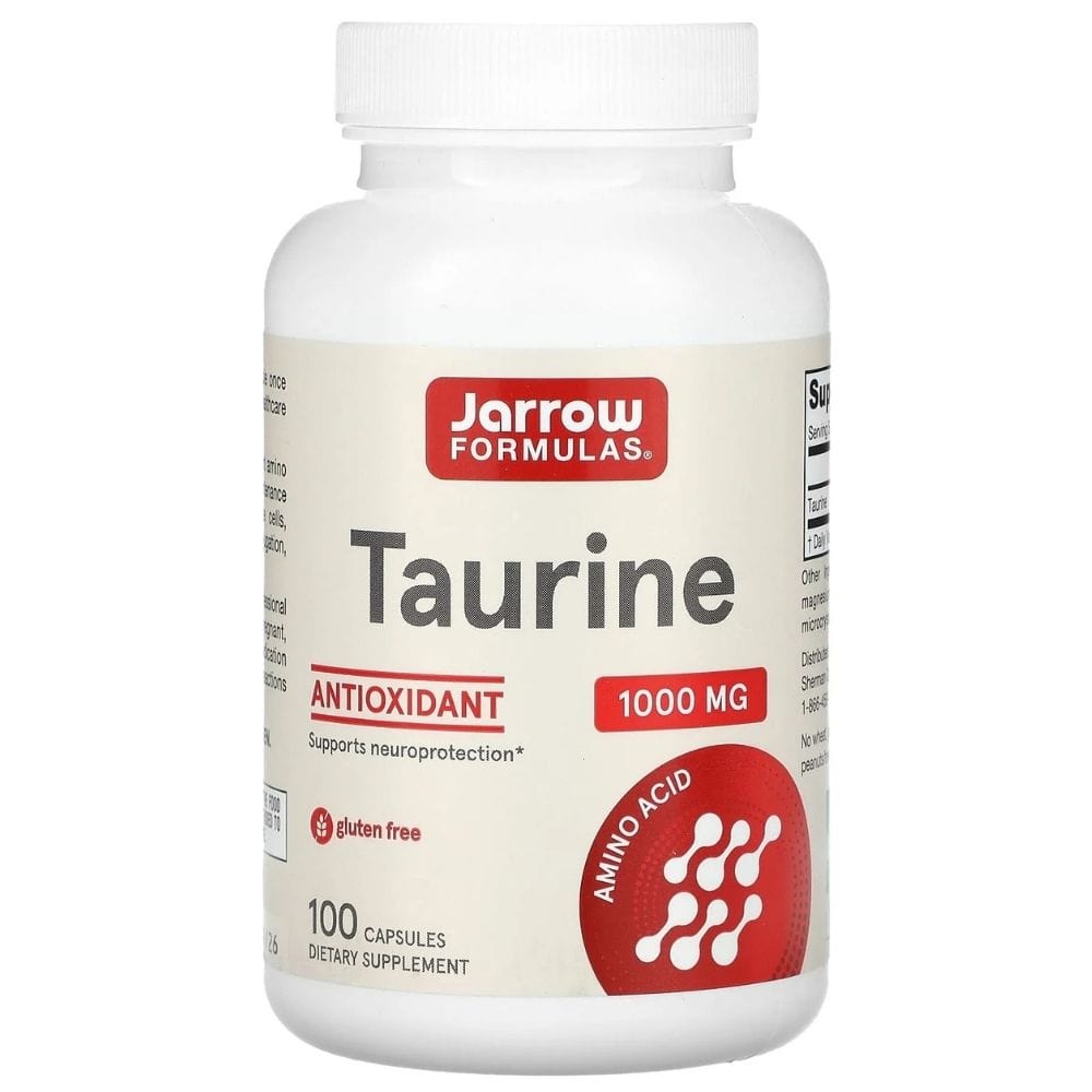 Jarrow Formulas Taurina 100 mg - 100 cápsulas – Medpak